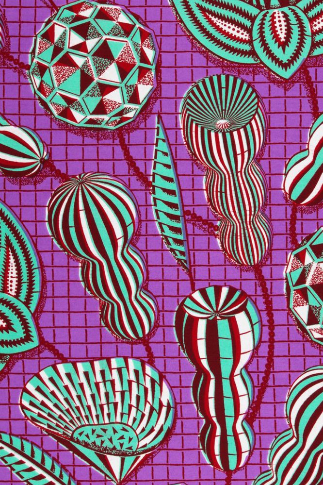Vlisco 3D patterns | Fiction Factory